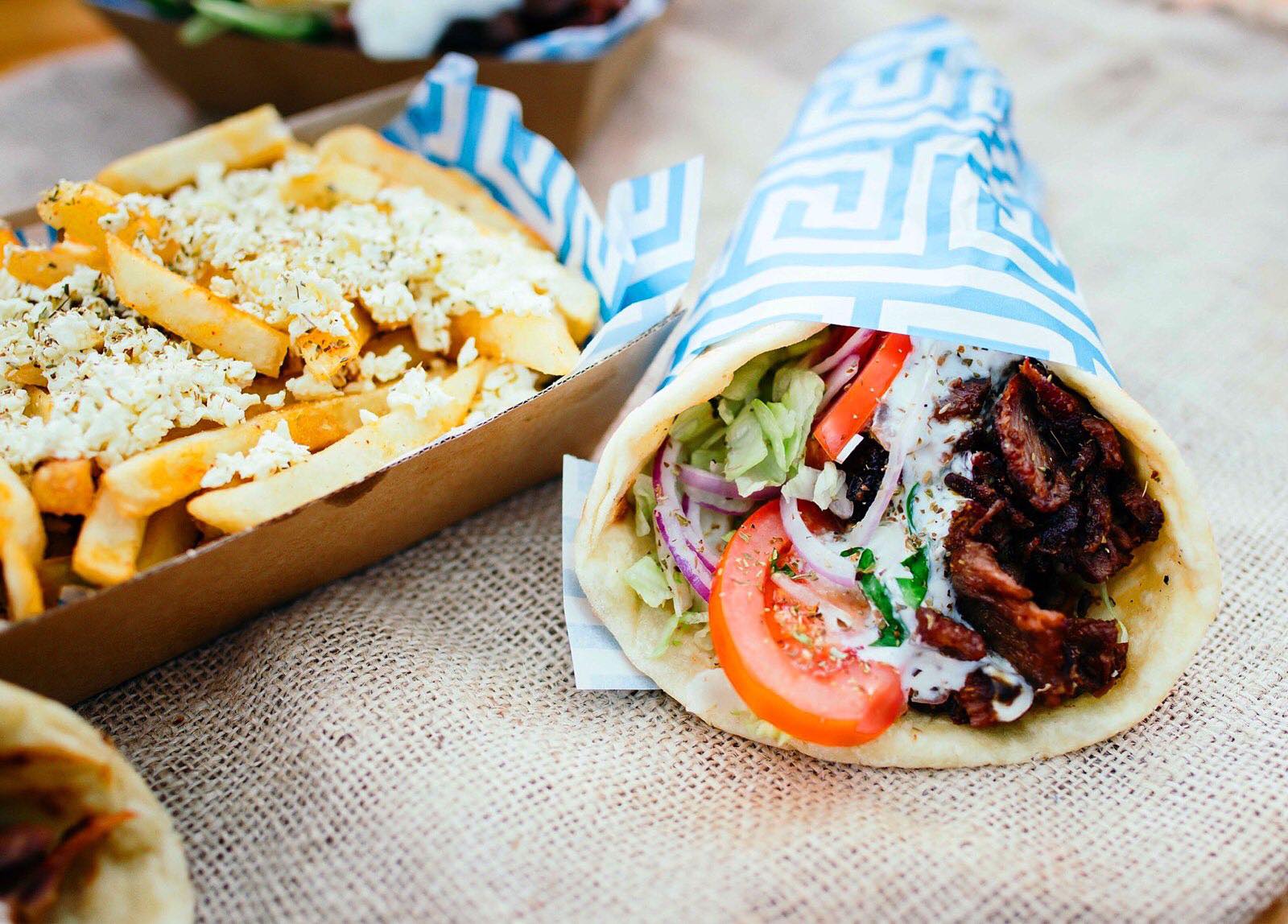Street Menu – The Greek Trojan Yiros