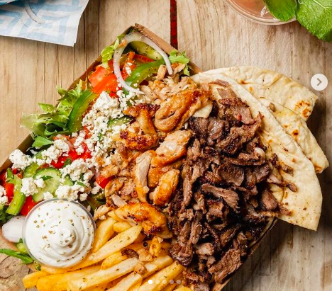 Street Menu – The Greek Trojan Yiros